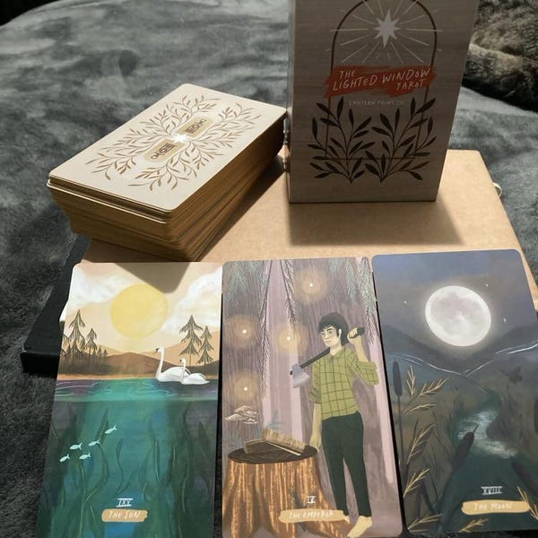 Botanical Tarot Deck and Guidebook by Sow the Magic, Nature Tarot ...