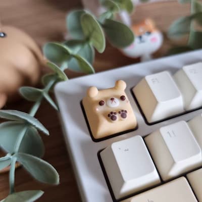 Bubble Tea Boba Keycap Artisan Keycap - Etsy