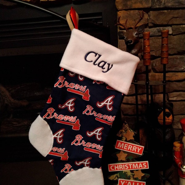 Personalized NFL Dallas Cowboys Football Christmas Stocking Embroidered ...