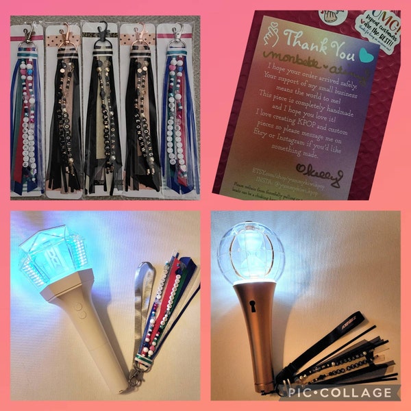 ATEEZ Kpop Lightstick Tassel ATINY Lightiny Accessory V1 Version 1 - Etsy
