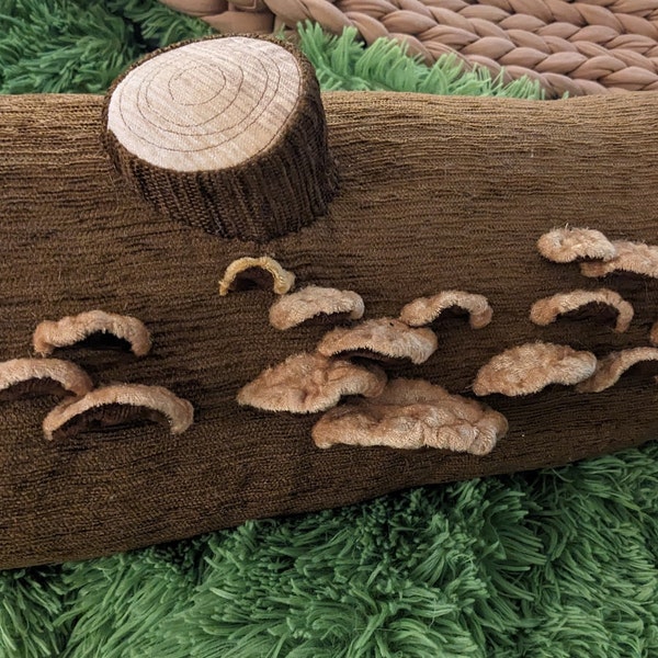Your Very Own Log With Fuzzy Fungus - Etsy