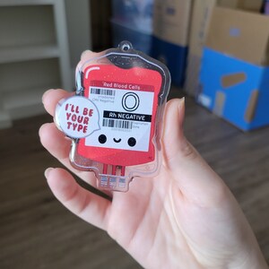 Blood Bag Transparent Vinyl Sticker Nursing Student Nurse | Etsy