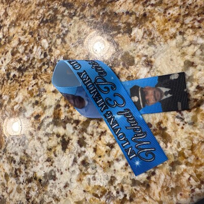 Memorial Ribbon, Personal Memorial Ribbons, Awareness Robbins, Custom ...