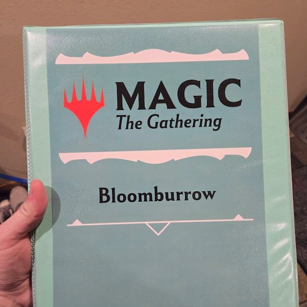 MTG Custom Binder Labels - Spines and Covers for Magic the Gathering ...