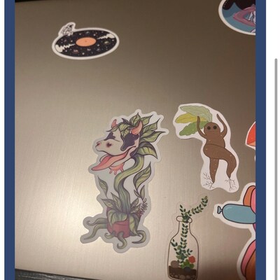Sims Cow Plant Sticker - Etsy