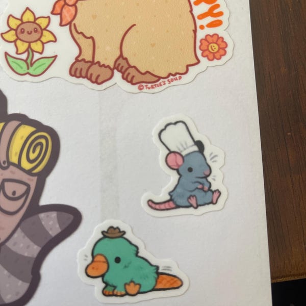 Happy Cats Reusable Sticker Book / 6x6 Cat-themed Square Sticker ...