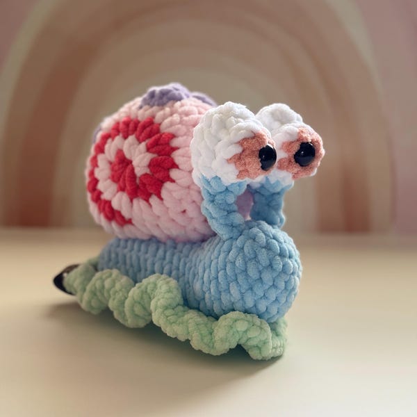 Crochet Pattern: Sea Snail, PDF, Amigurumi english and French Version ...