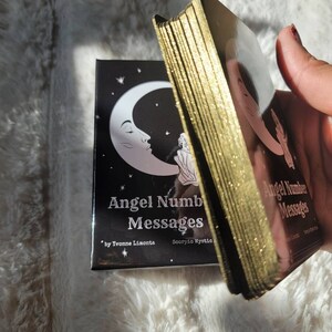 Angel Number Messages & Affirmation Oracle Deck - Etsy