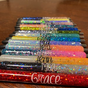 Glitter GEL Pens Inkjoy Gel Pens 0.7 Personalized Inkjoy - Etsy