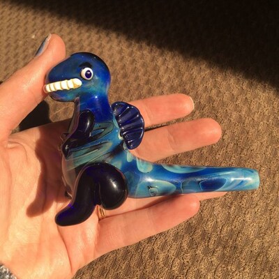 Simpson Glass Fumes Glass Hand Pipe, Collectable Pipes, High Quality ...