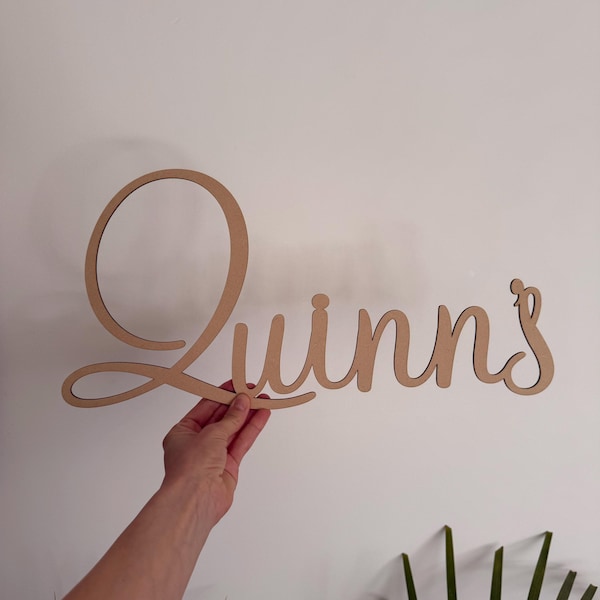 MDF Wooden Letters | Laser Cut MDF 3MM | 5cm 7.5cm 10cm Wood Letters ...