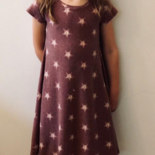 Sophie Swing Dress PDF Sewing Pattern: Girls Swing Dress Pattern, T ...