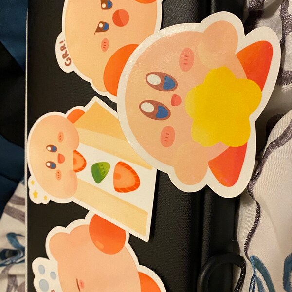 Kirby Sticker Pack - Etsy