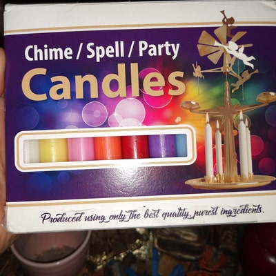 Party Chime Candles Set 10 Colors, 2 Pc Each 20 Candles Candle , - Etsy