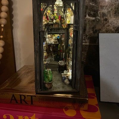 Spell Book Apothecary Potions Case Book Nook 4 Cover - Etsy