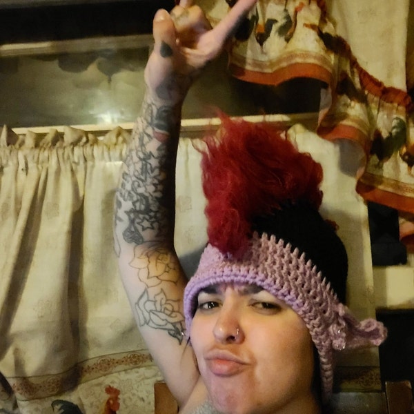 Handmade Barb Troll Hat (wig, Hat, Prop, Costume) - Etsy