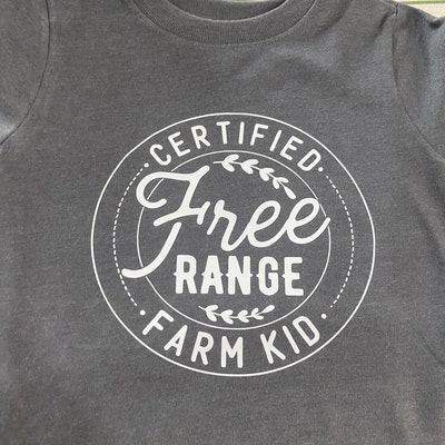 Free Range Farm Kid Svg, Farm Kid Svg, Ranch Kid Svg, Life on the Farm ...