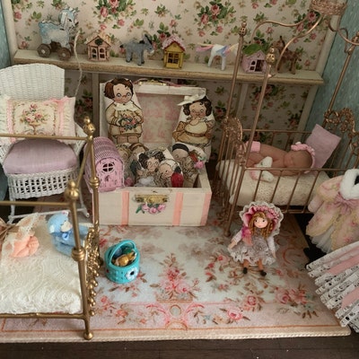 PETER RABBIT Toiletry Set of Boxes for Dollhouses. 1:12 Peter Rabbit ...