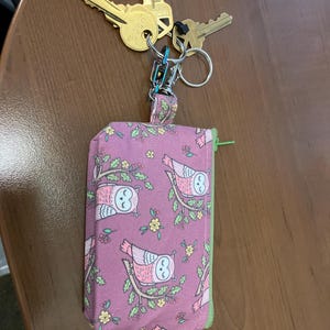 Floral ID Case Gift Ideas for Her Colorful Flower Print ID / Mini ...