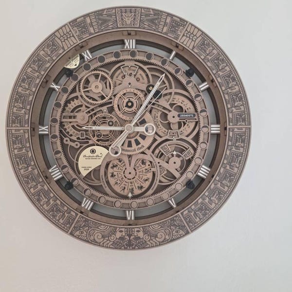 Hand Assembled Unique Astronomical Clock - a Luxury Gift With Steampunk ...