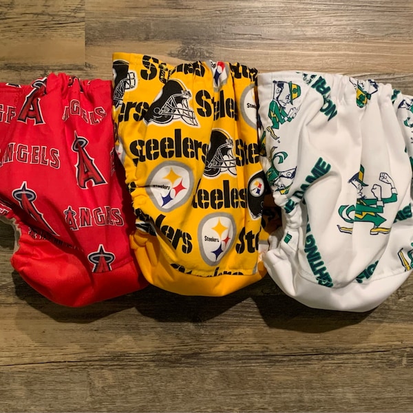 Choose Your Custom Team and Style Cloth Diaper.os Pocket Diaper or ...