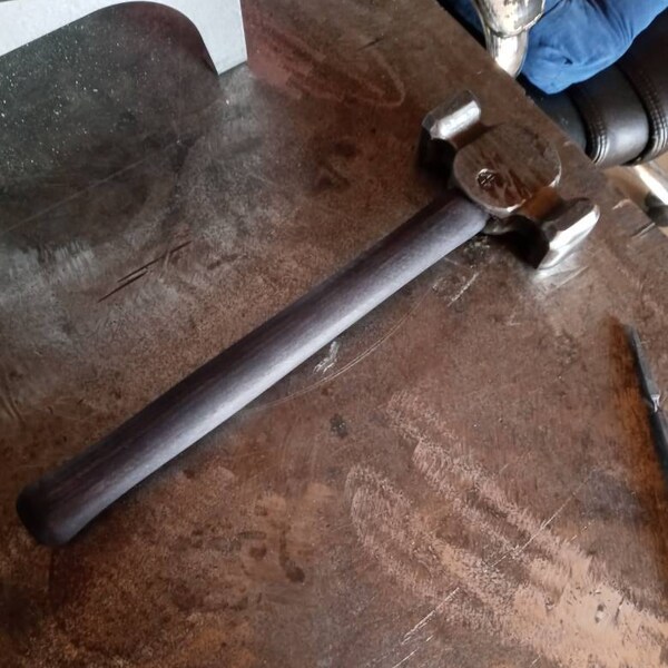 Blacksmith Rounding Hammer: AISI 1080 Steel With Ashwood Handle- for ...