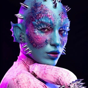 Pack of 2 Unpainted Silicone Prosthetic Gills / Mermaid / Fish - Etsy