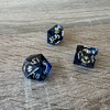 Great Wave Single Crystal D4 Hand Painted Dice, Handmade Dice, Handmade ...