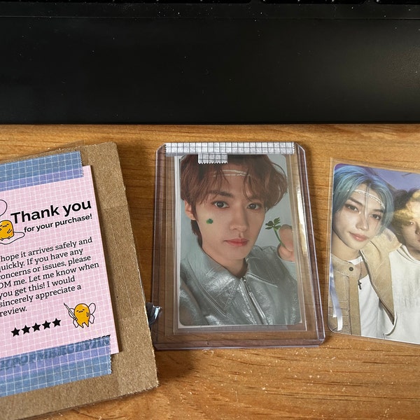 Stray Kids [OFFICIAL] Rock 樂 Star Rockstar Photocard SKZ Felix Hyunjin ...