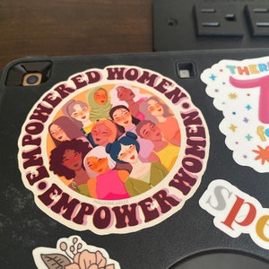 Empowered Women Empower Women Sticker Feminist Sticker for - Etsy
