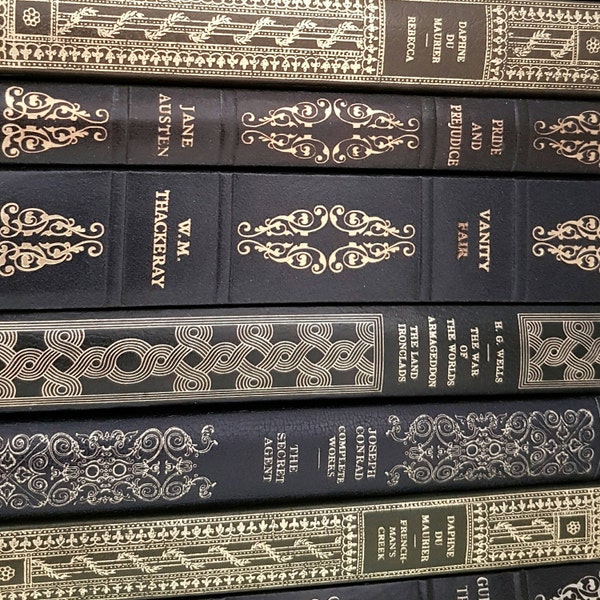 Set of 30 Vinyl Covered Books by Heron Books. Mixed Colours & Authors ...
