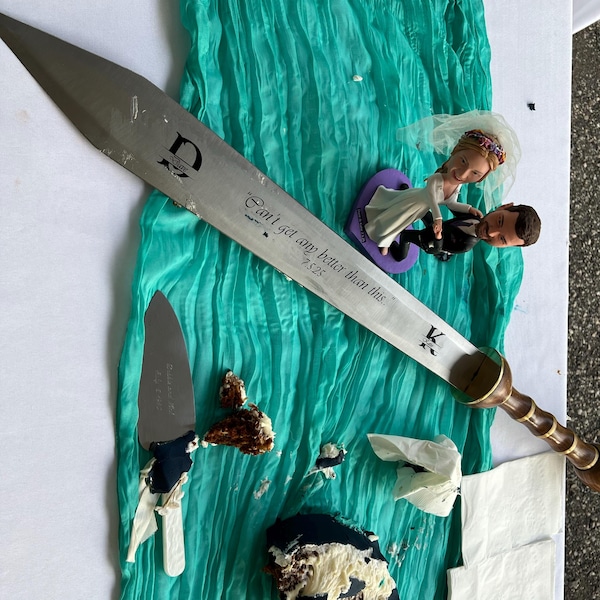Arabian Sword, Engraved Sword, Scimitar, Wedding Sword, Cake Cutter - Etsy