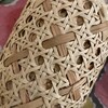 Rhombic Pattern Natural Cane Sheet Rattan Closed Weave Cane Webbing ...