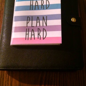 Work Hard Plan Hard Sticker Organizer - Etsy