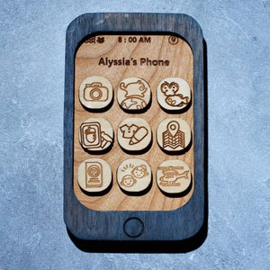 Custom Wooden Nook Phone From Animal Crossing - Etsy