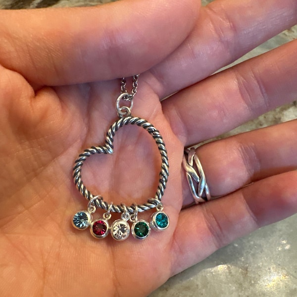 60th Birthday Gifts for Women, Six Rings Necklace, 60th Birthday ...