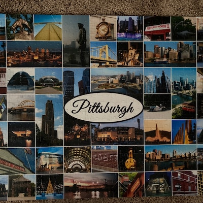 Pittsburgh Collage Puzzle 672 Pieces Pittsburgh Jigsaw Puzzle ...