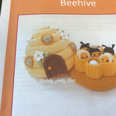Beehive With Bees Crochet Pattern - Etsy