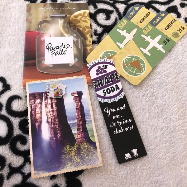Up Movie Airline Tickets and Postcard - Etsy