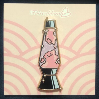 Ditto Lava Lamp Enamel Pin - Etsy