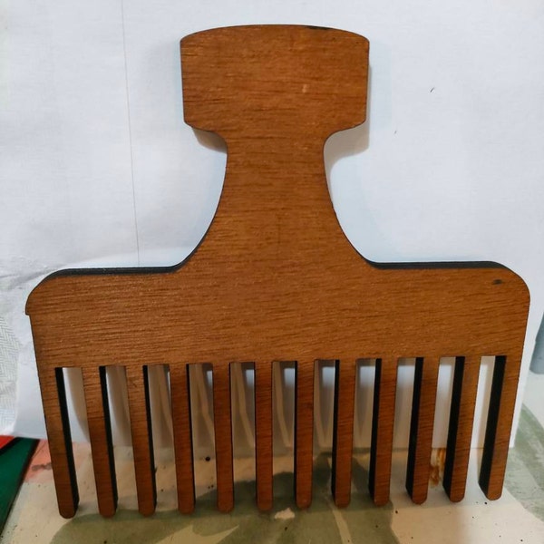 Afro Comb SVG Bundle - 5 Designs for Cricut, Hairdresser Clipart ...