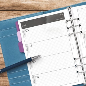 Ring Binder DIY Digital Planner With Pen, Pockets, Zips, Inserts ...