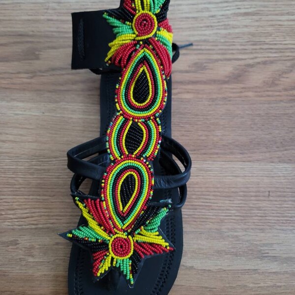 ON SALE! African Gladiator Sandal/rasta Sandals/sandals for Women ...