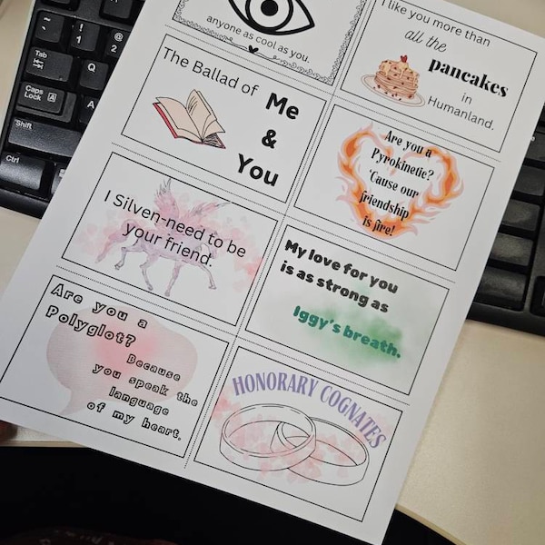 PJO Valentine Cards Percy Jackson and the Olympians by Rick Riordan ...