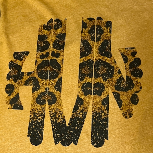 Fill Your Own Scallop Monogram Letters on CANVA, Sublimation Drag and ...