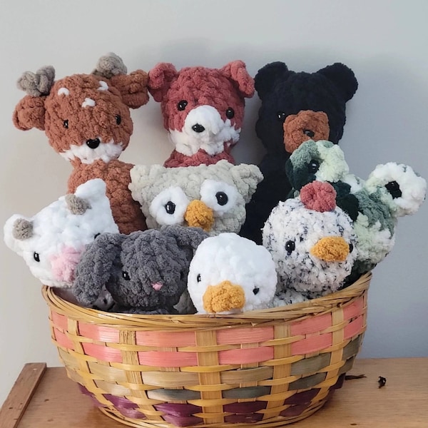 NO SEW Crochet Pattern Calliope the Caterpillar Pocket Plush Valentine ...