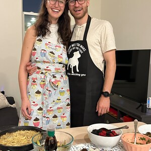 Jack Russell Terrier Apron, Funny Adult Unisex Bib Apron 2 Pockets ...