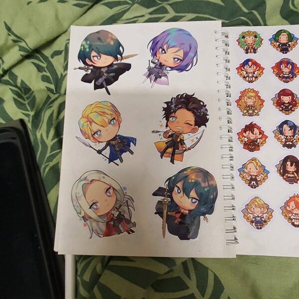 Fire Emblem Vinyl Sticker Sets (awakening, Fates, FE3H) - Etsy