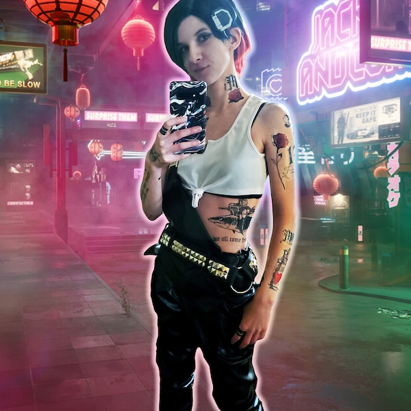 EXCLUSIVE! Judy Alvarez Inspired Cosplay Tattoo Set - Etsy