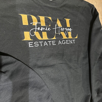 Personalized Real Estate Agent T-shirt,custom Realtor Shirt,real Estate ...